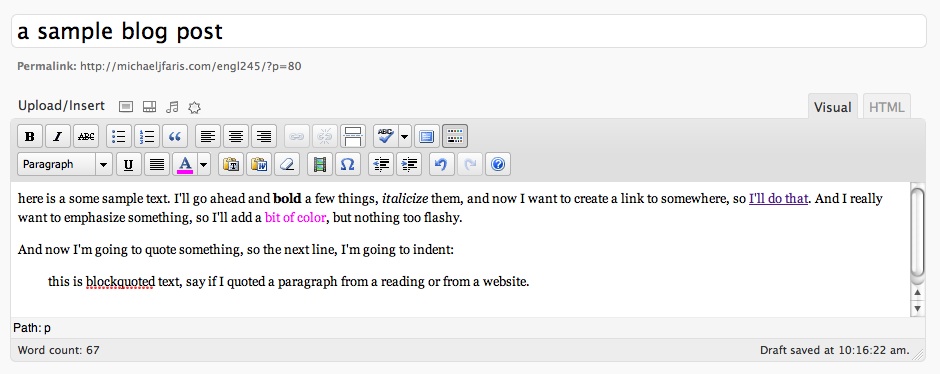 How to Post and Log In